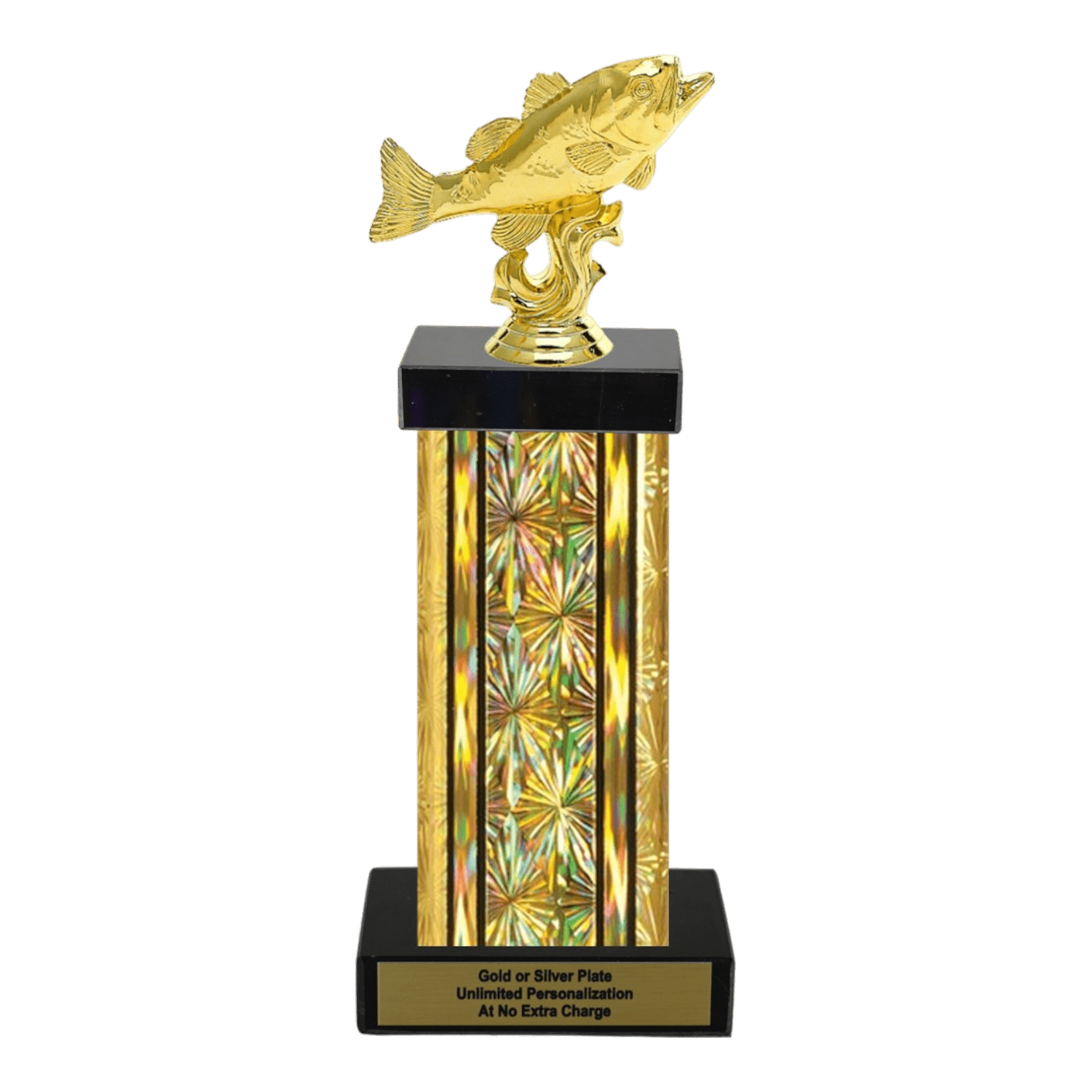 Custom Bass Fishing Trophy - Type F Series 3456