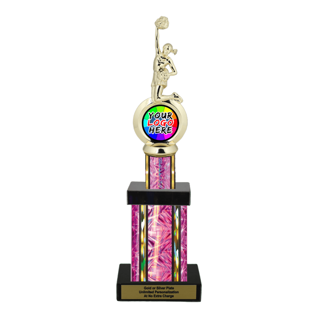 Customizable Insert Cheer Trophy - Type G Series 35706