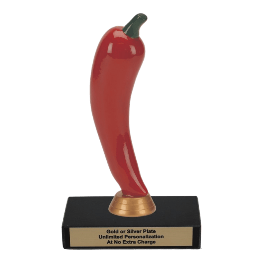 Custom Chili Pepper Trophy - Type A Series 351157GS