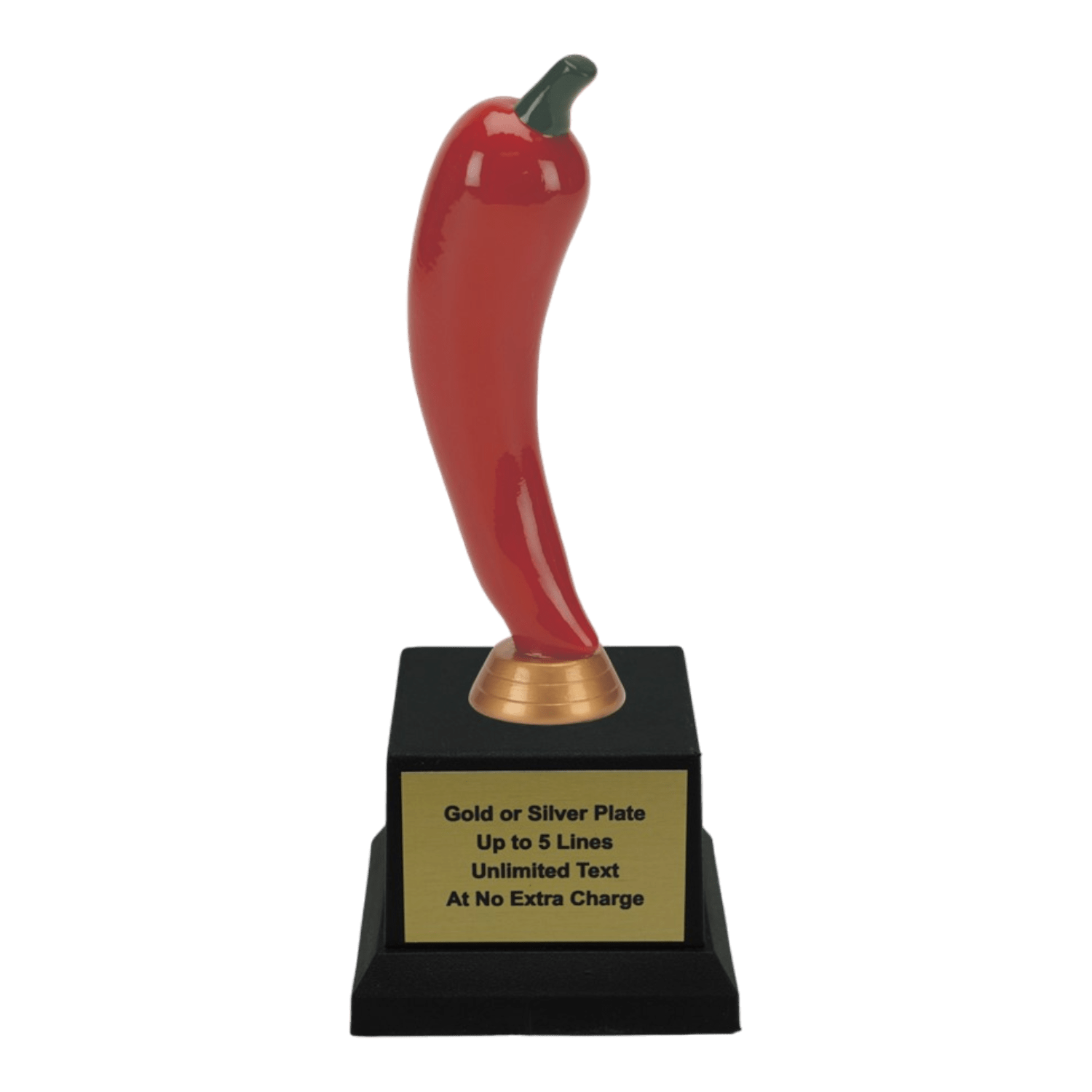 Custom Chili Pepper Trophy - Type A1 Series 351157GS