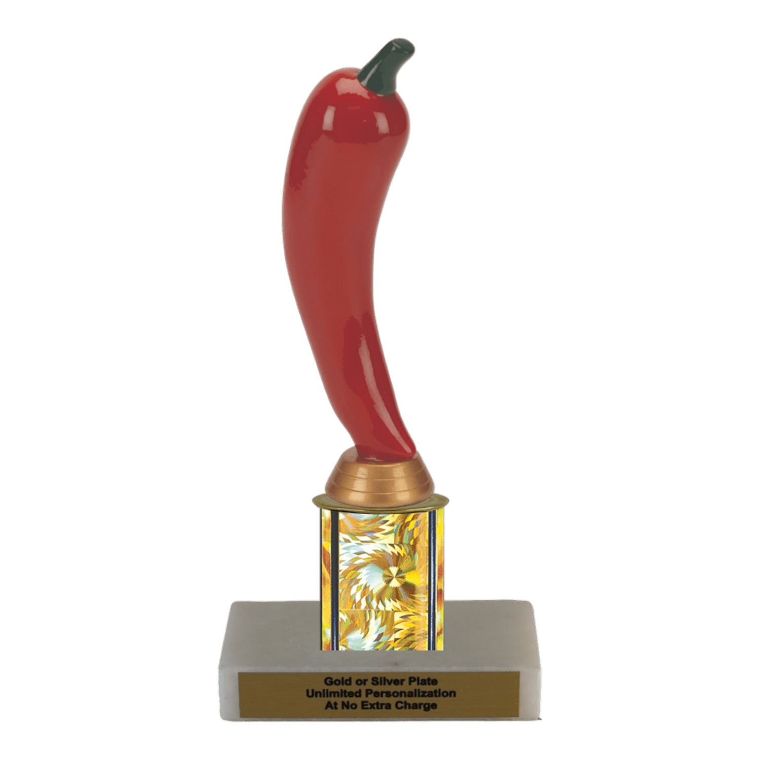 Custom Chili Pepper Trophy - Type C Series 351157GS