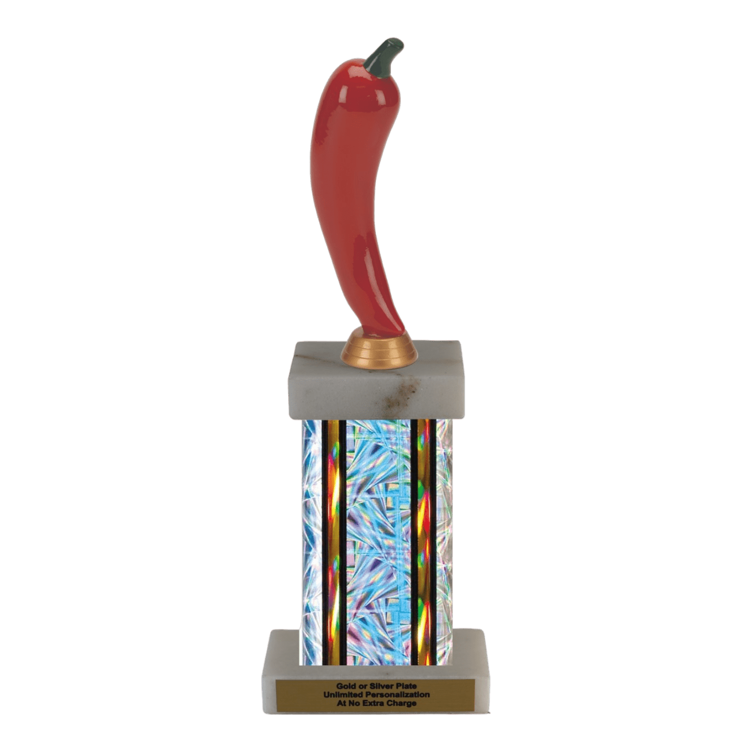 Custom Chili Pepper Trophy - Type F Series 351157GS