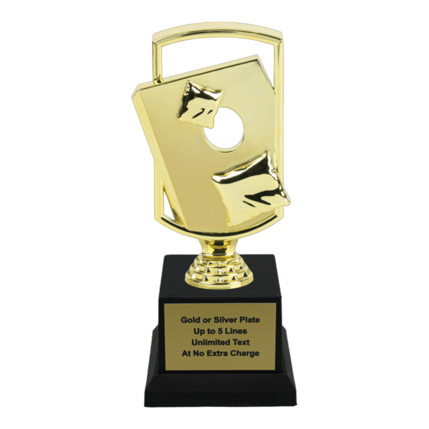 Custom Cornhole Trophy - custom cornhole trophy | Engraving, Fast Shipping