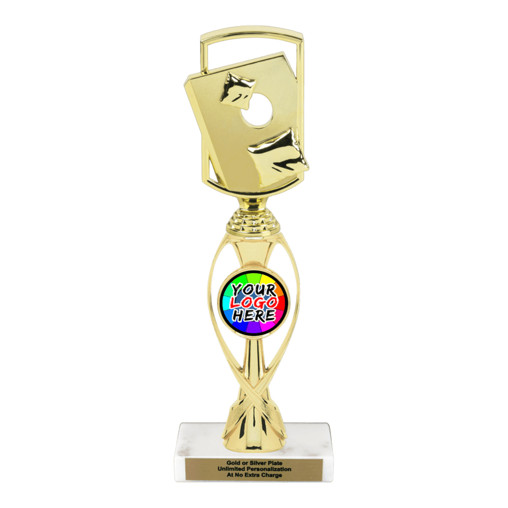 Custom Cornhole Trophy - Type B Series 3F866 - custom cornhole trophy ...