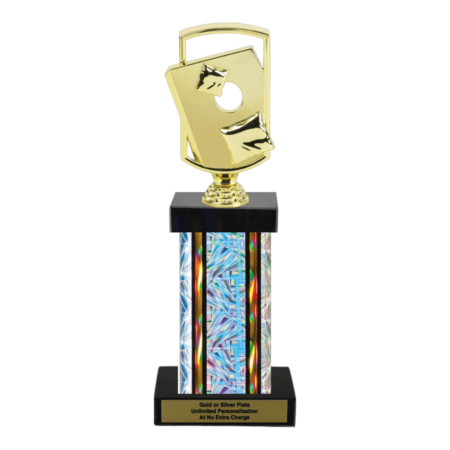 Custom Cornhole Trophy - Type F Series 3F866