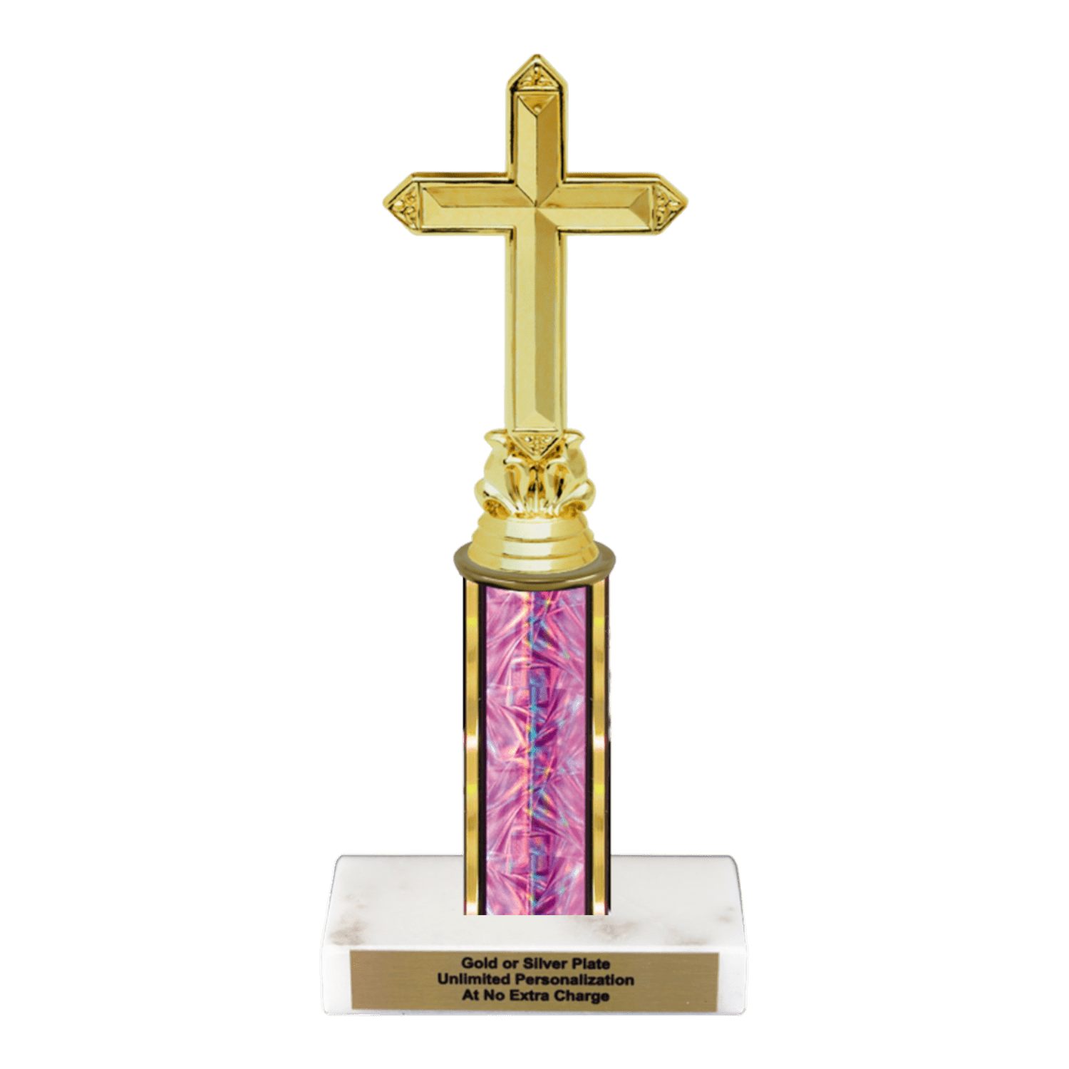 Custom Cross Trophy - Type C Series 34044 - Custom Trophy | Engraved ...