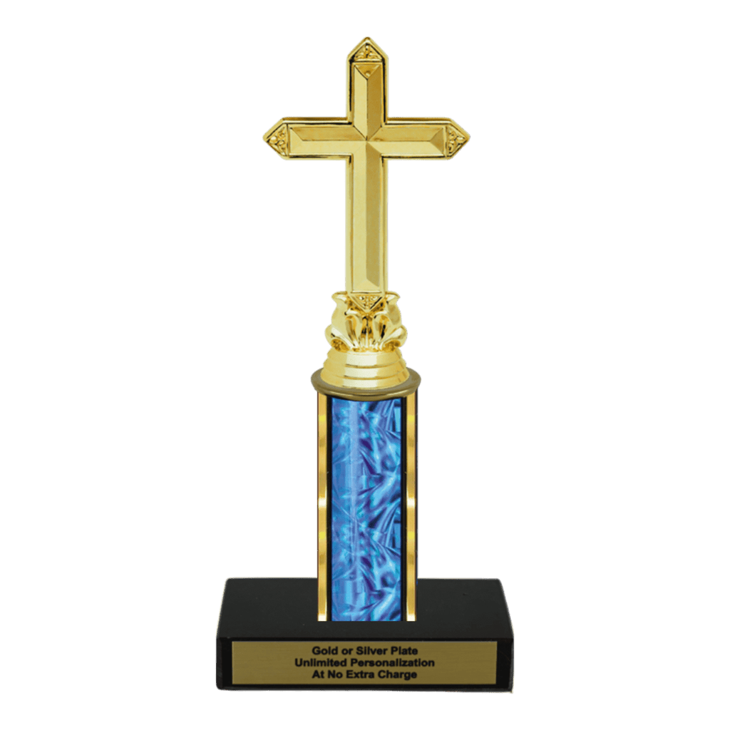 Custom Cross Trophy - Type C Series 34044 - Custom Trophy | Engraved ...