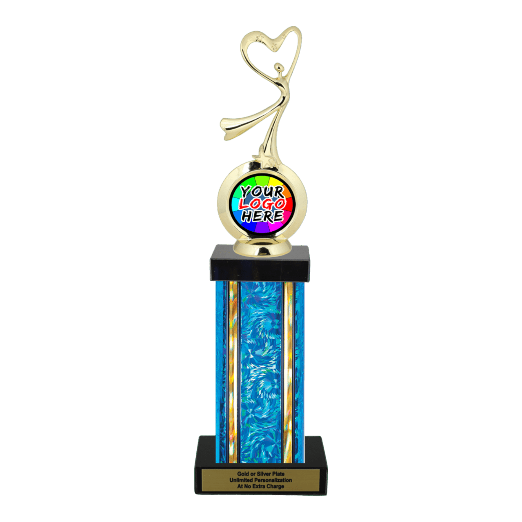 Customizable Insert Dance Trophy - Type F Series 35764
