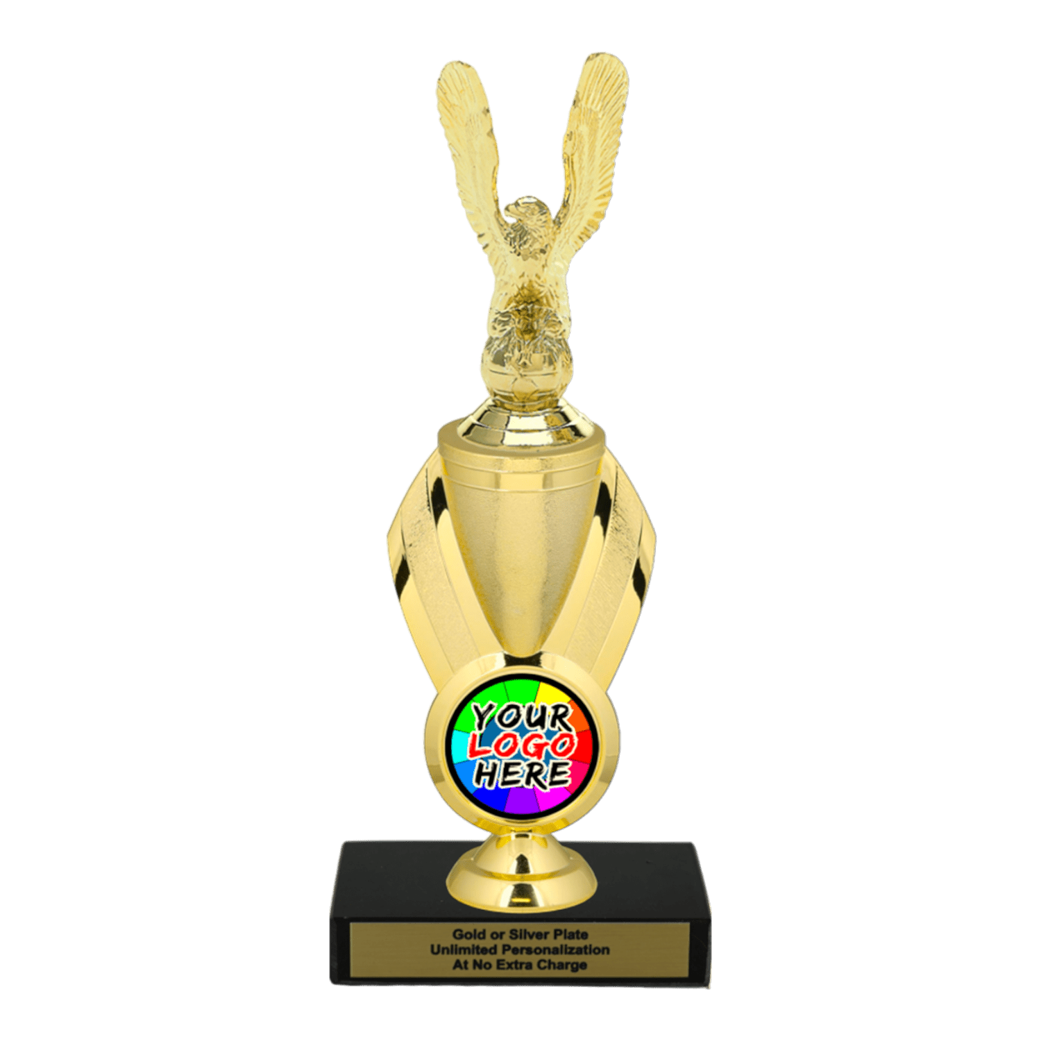 Custom Eagle Trophy - Custom Eagle Trophy | Engraved Nameplate, Marble Base