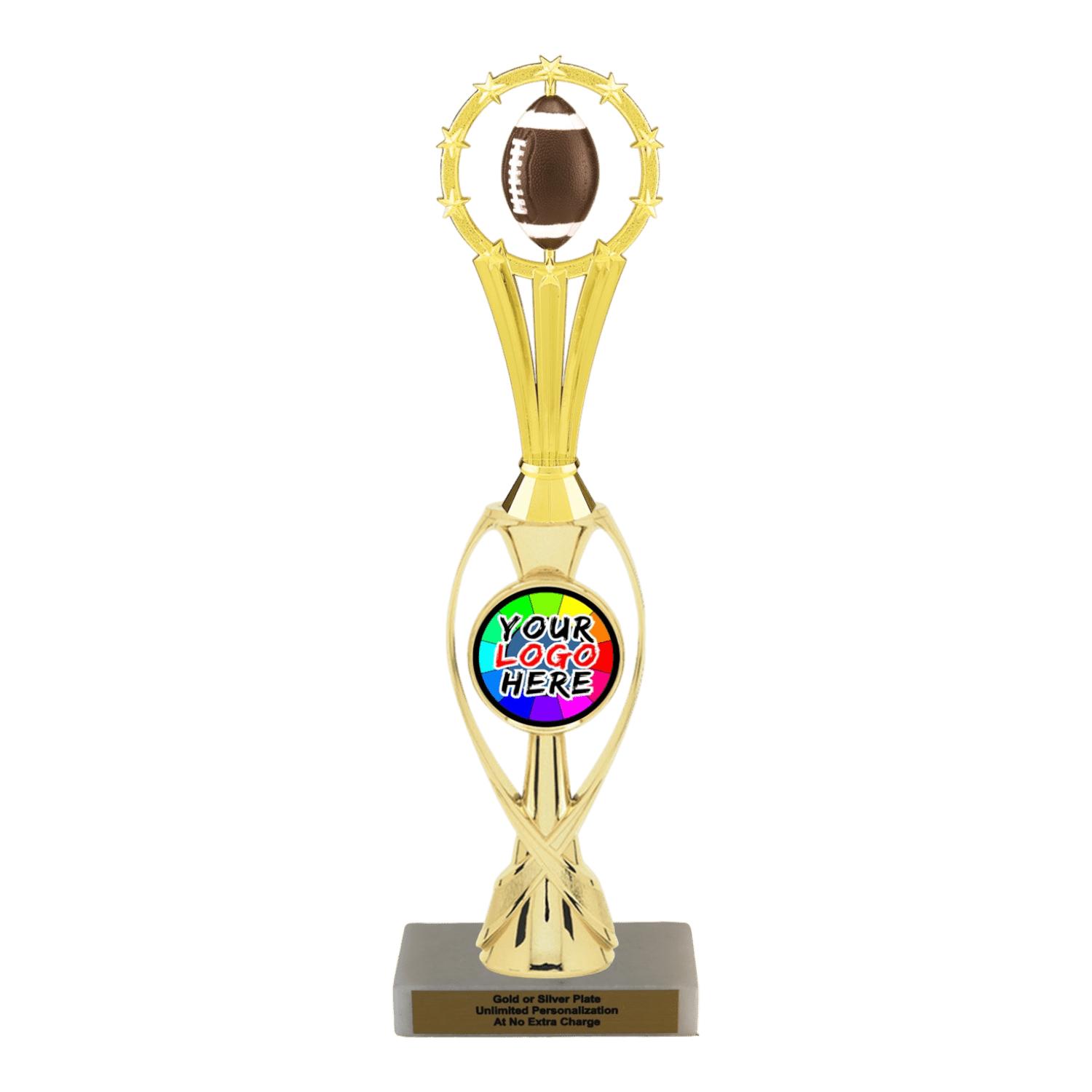Custom Football Trophy - Type B Series 1SPN203/36013