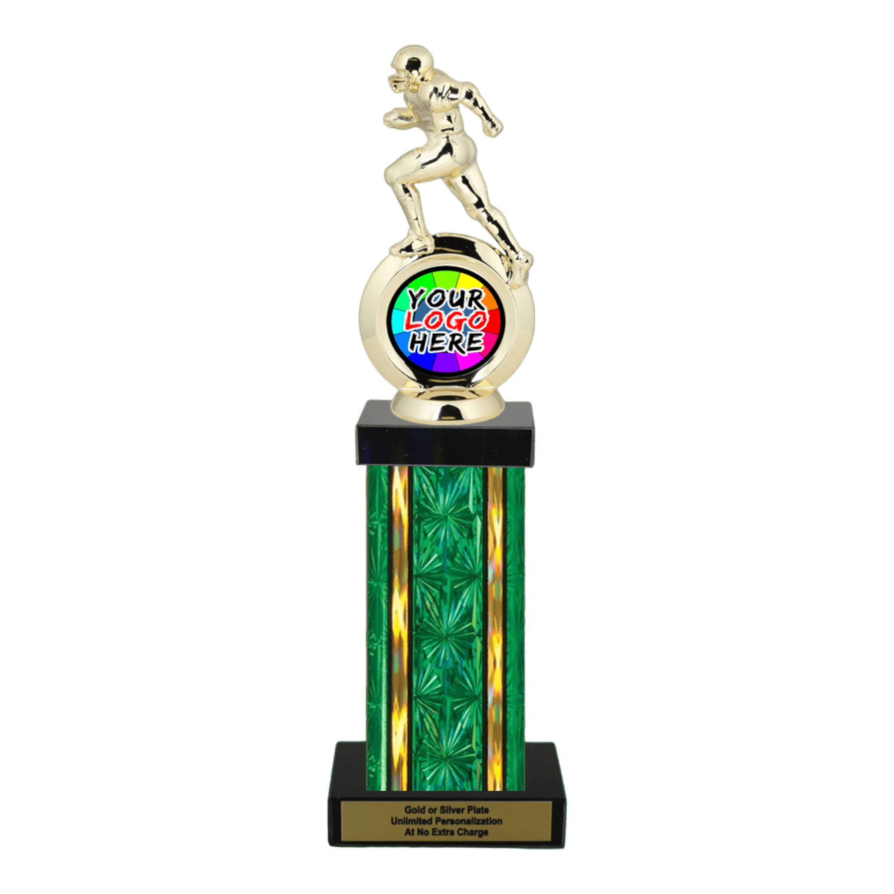 Customizable Insert Football Trophy - Type F Series 35700