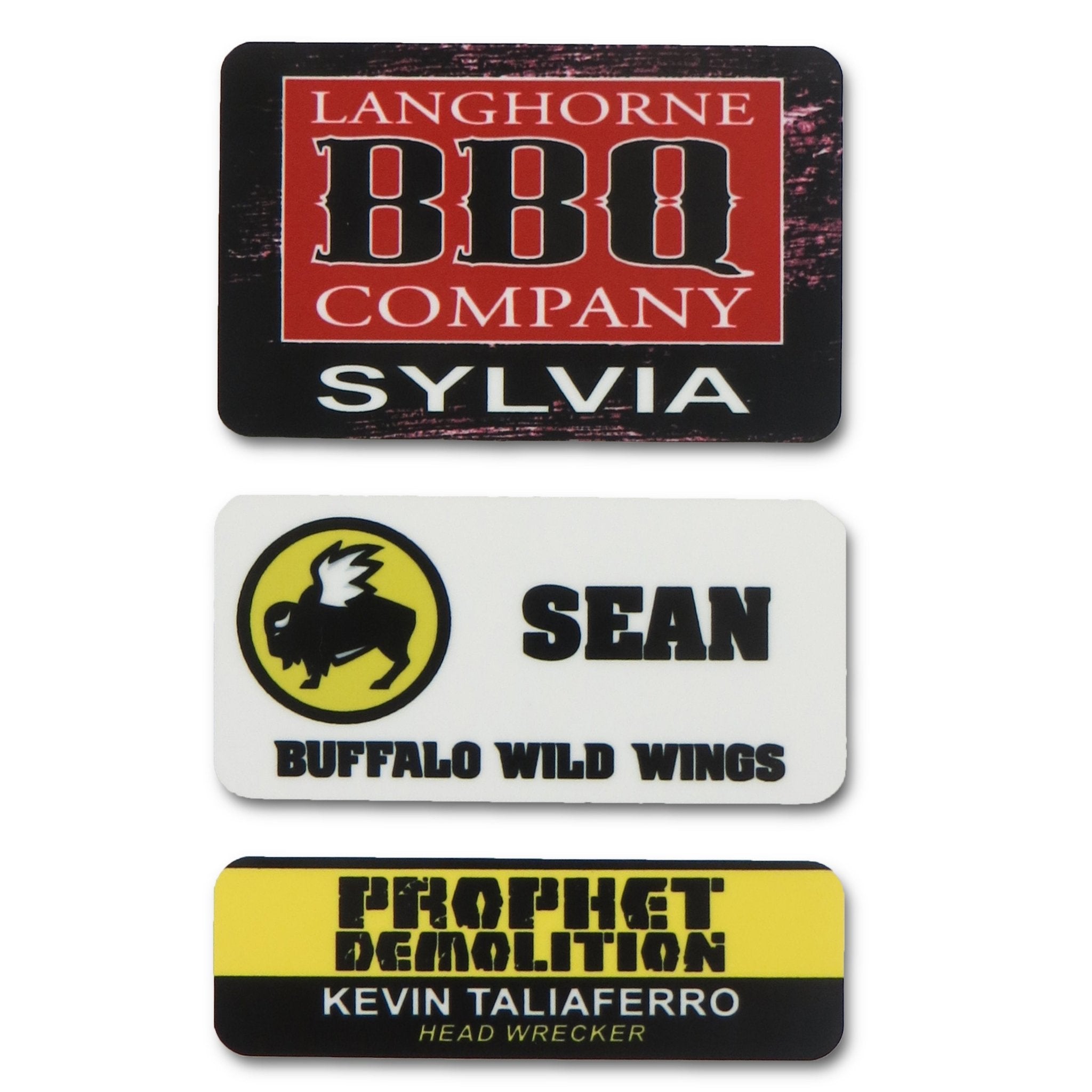 Custom Full Color Fiberglass Name Badge - Full Color Fiberglass Name ...