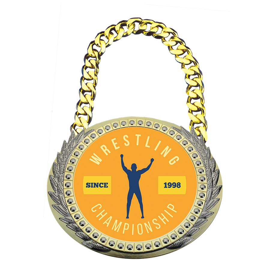 Custom Gold Dual Plated Presidential Champ Chain