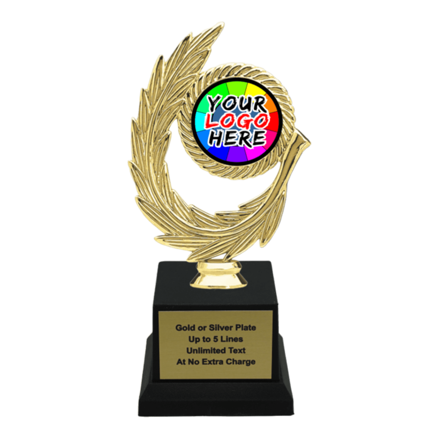 Customizable Insert Leaf Trophy - Type A1 Series 2H342