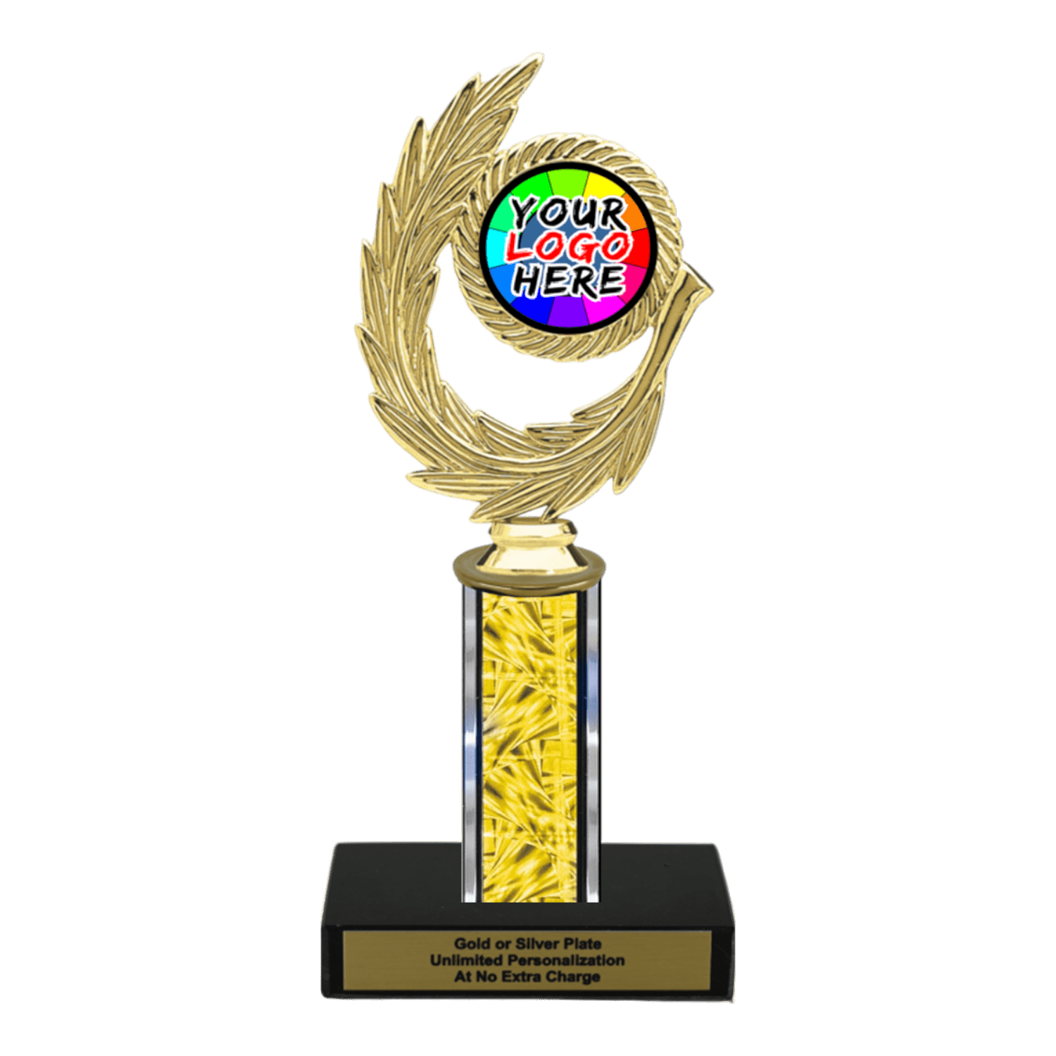 Customizable Insert Leaf Trophy - Type C Series 2H342