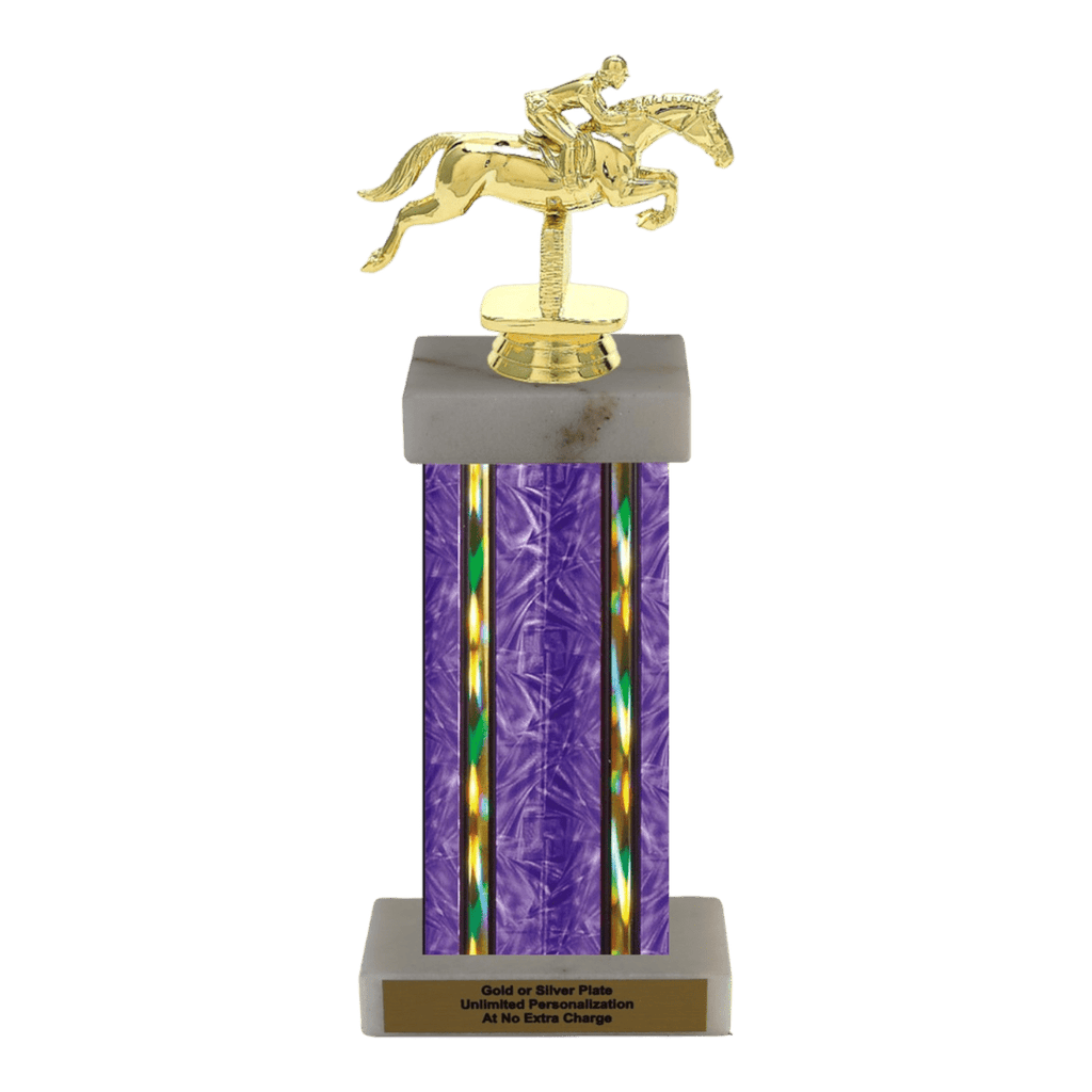 Custom Jumping Horse Trophy - custom jumping horse trophy | Engraved ...
