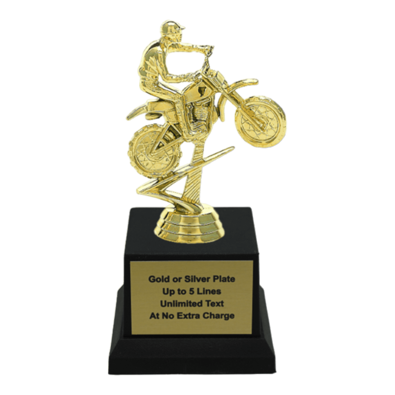 Custom Dirt Bike Motorcycle Trophy - Type A1 Series 3370