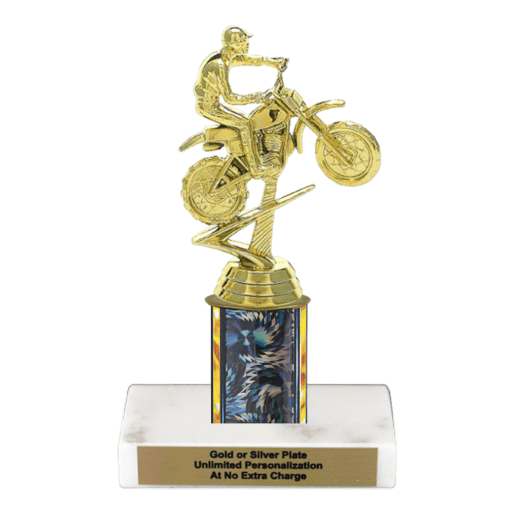 Custom Dirt Bike Motorcycle Trophy - Type C Series 3370