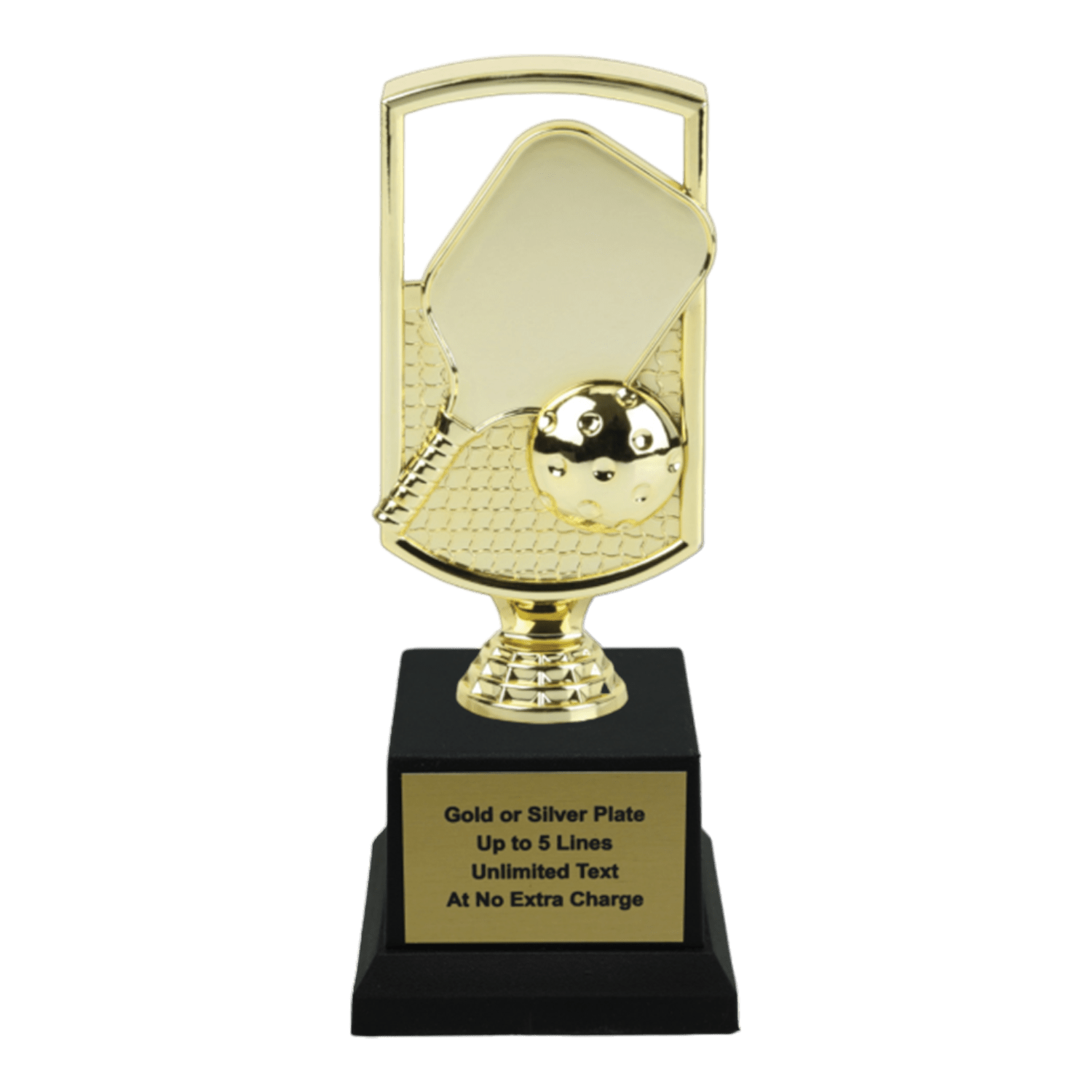 Custom Pickleball Trophy - Type A1 Series 3F899