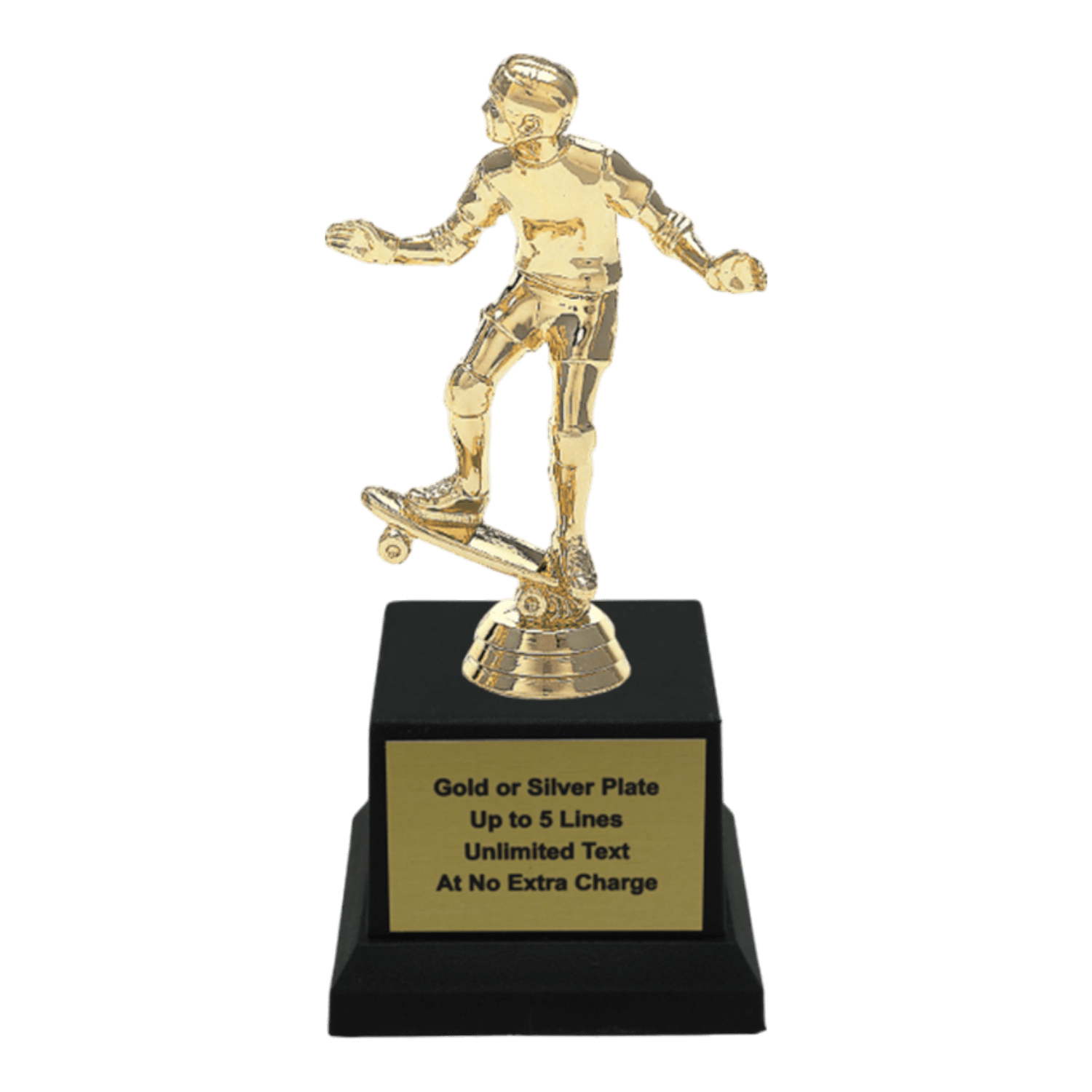 Custom Skateboarding Trophy - Type A1 Series 3565