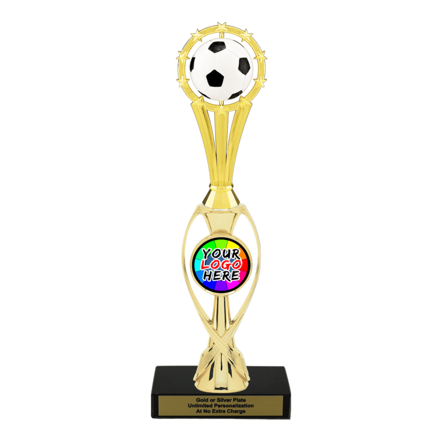 Custom Soccer Trophy - Type B Series 1SPN204/36013