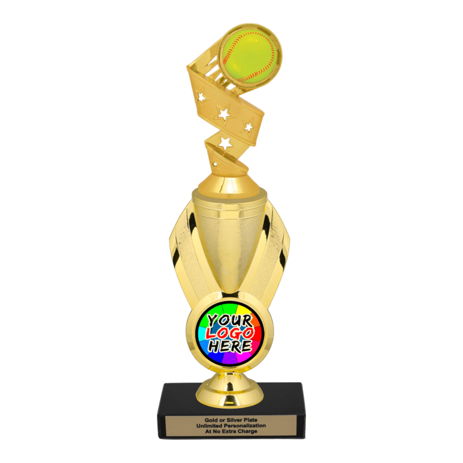 Custom Softball Trophy - Type B Series 1RP91646/342655