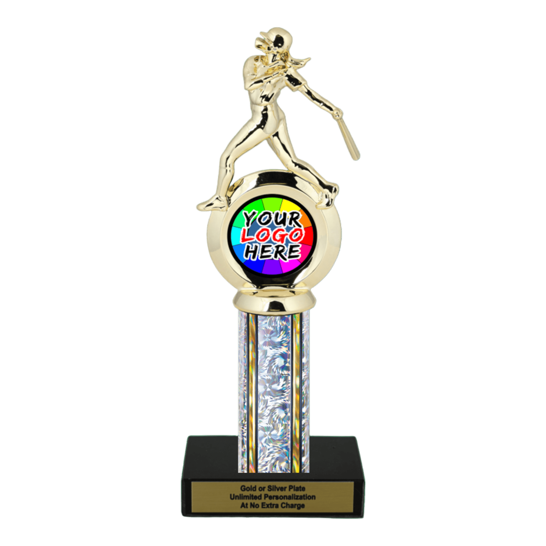 Customizable Insert Softball Trophy - Type C Series 35720