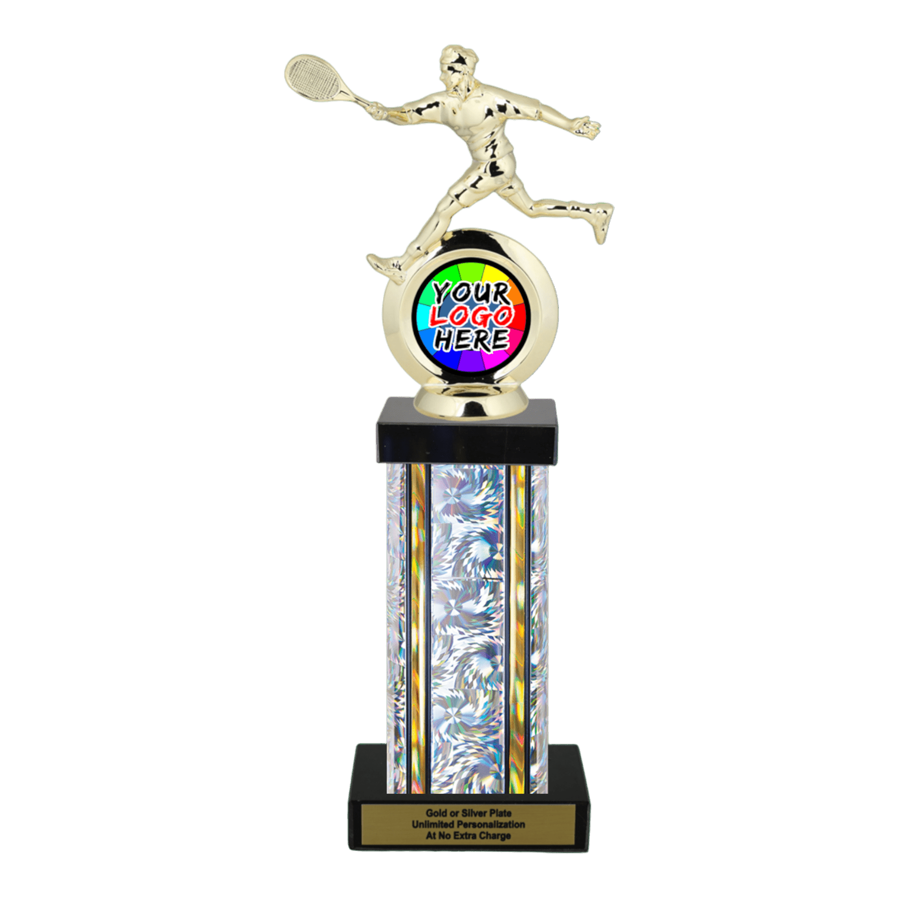 Customizable Insert Tennis Trophy - Type F Series 35785