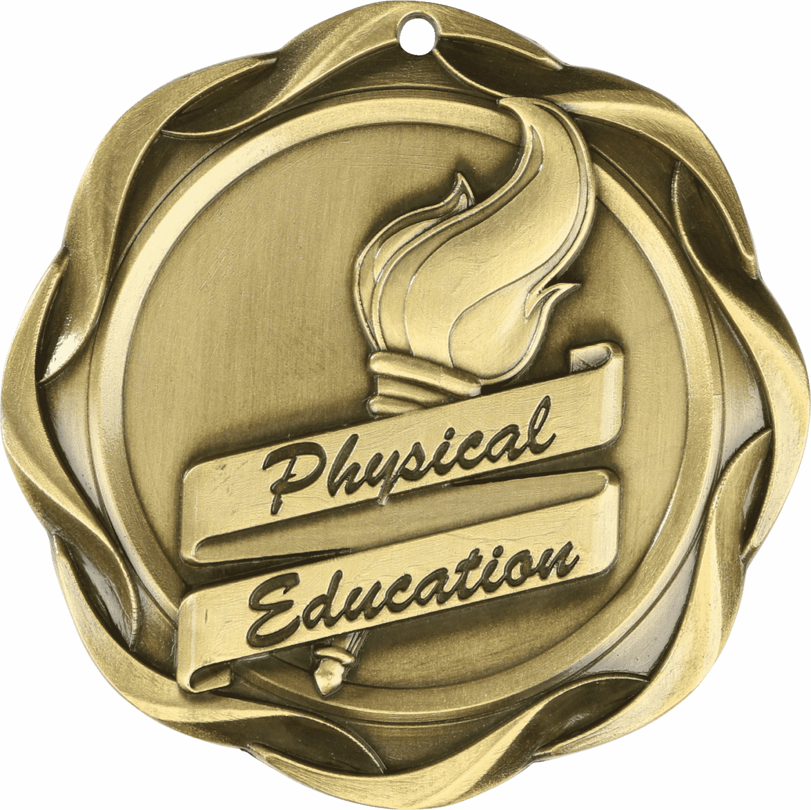 Fusion Physical Education Themed Medal