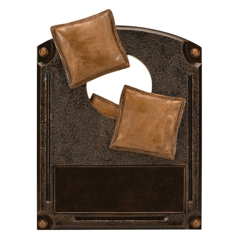 Cornhole Trophy with Engraved Nameplate - Legends of Fame ...