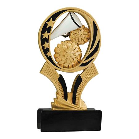Midnight Star Series Cheer Resin Trophy