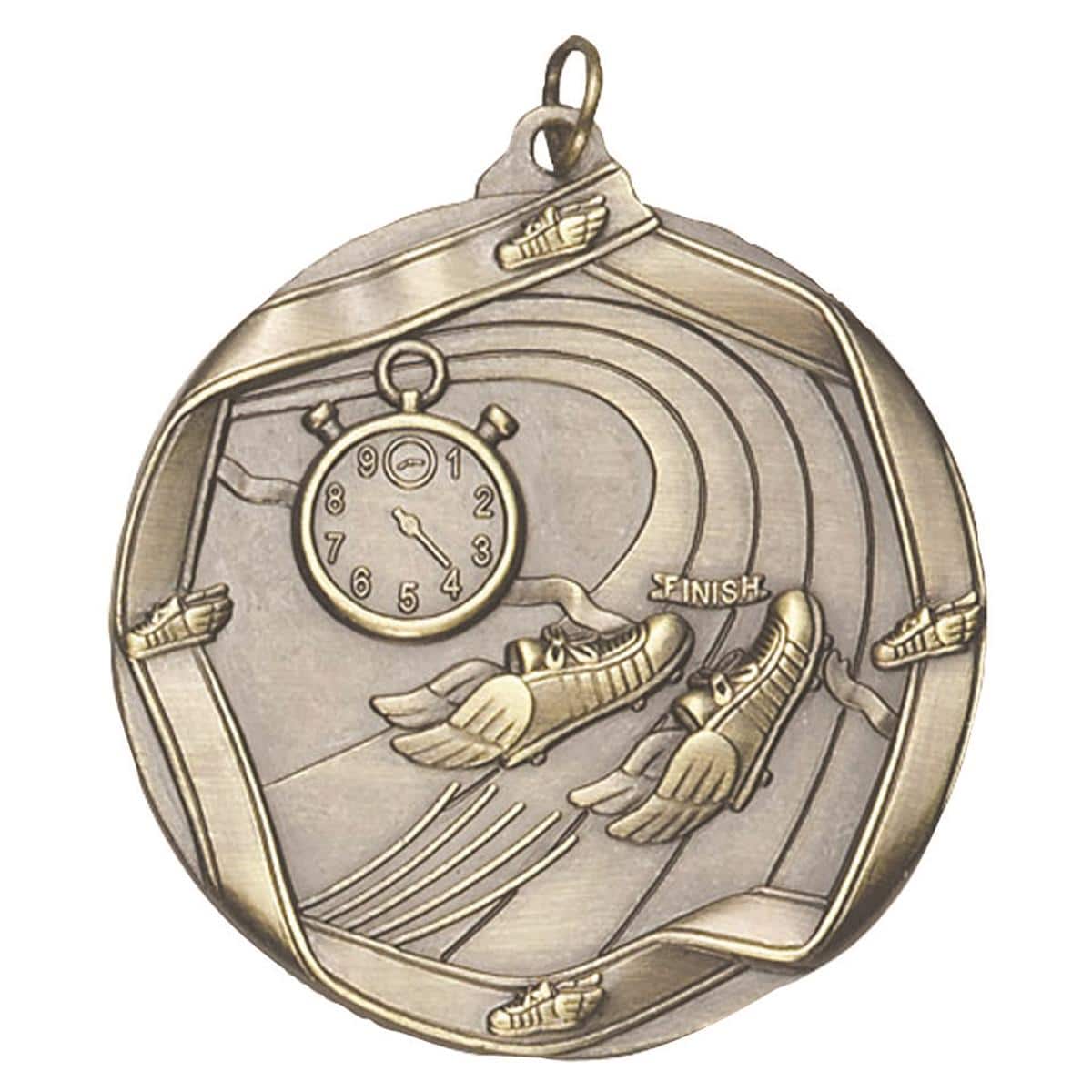 MS6 Series Track Meet Themed Medal