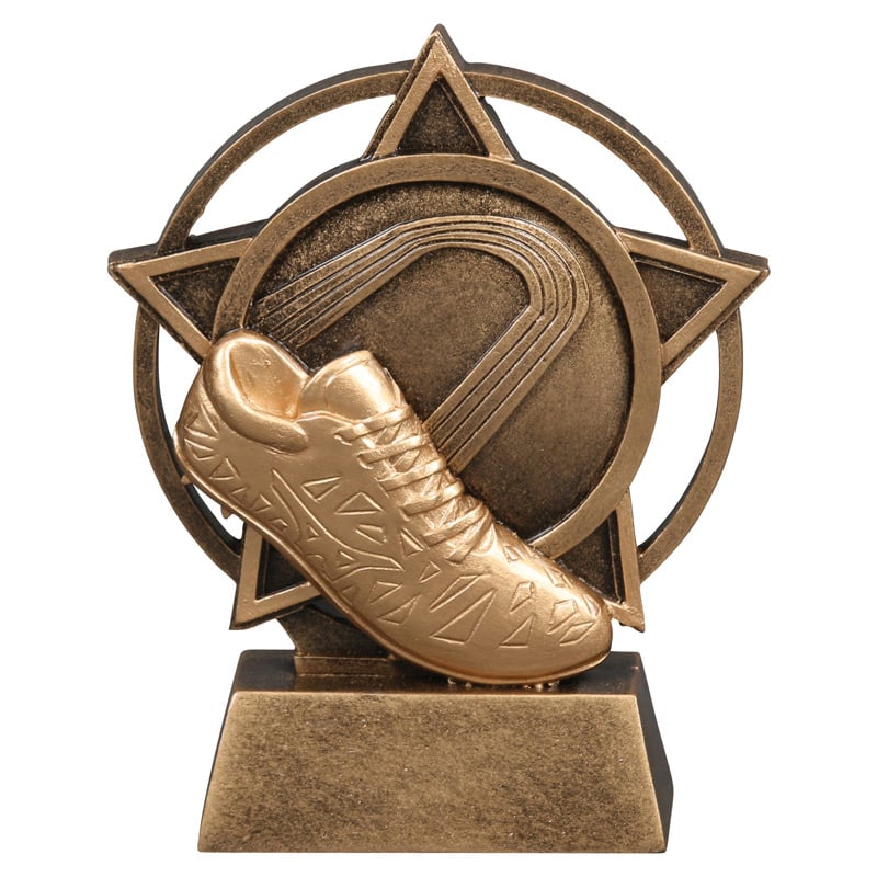 Orbit Series Track Resin Trophy