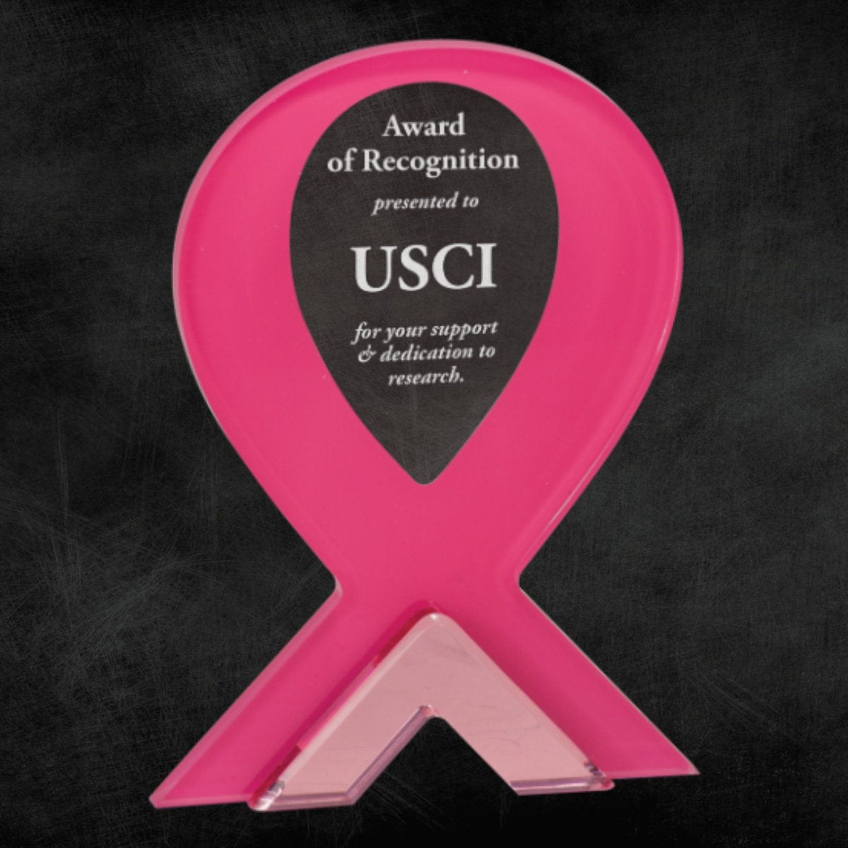 Pink Ribbon Standup Acrylic