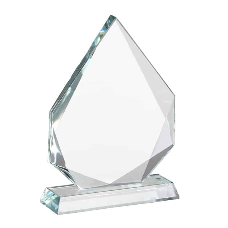 Radiant Diamond Series Glass Award - glass award | Custom Engraving, 1 ...