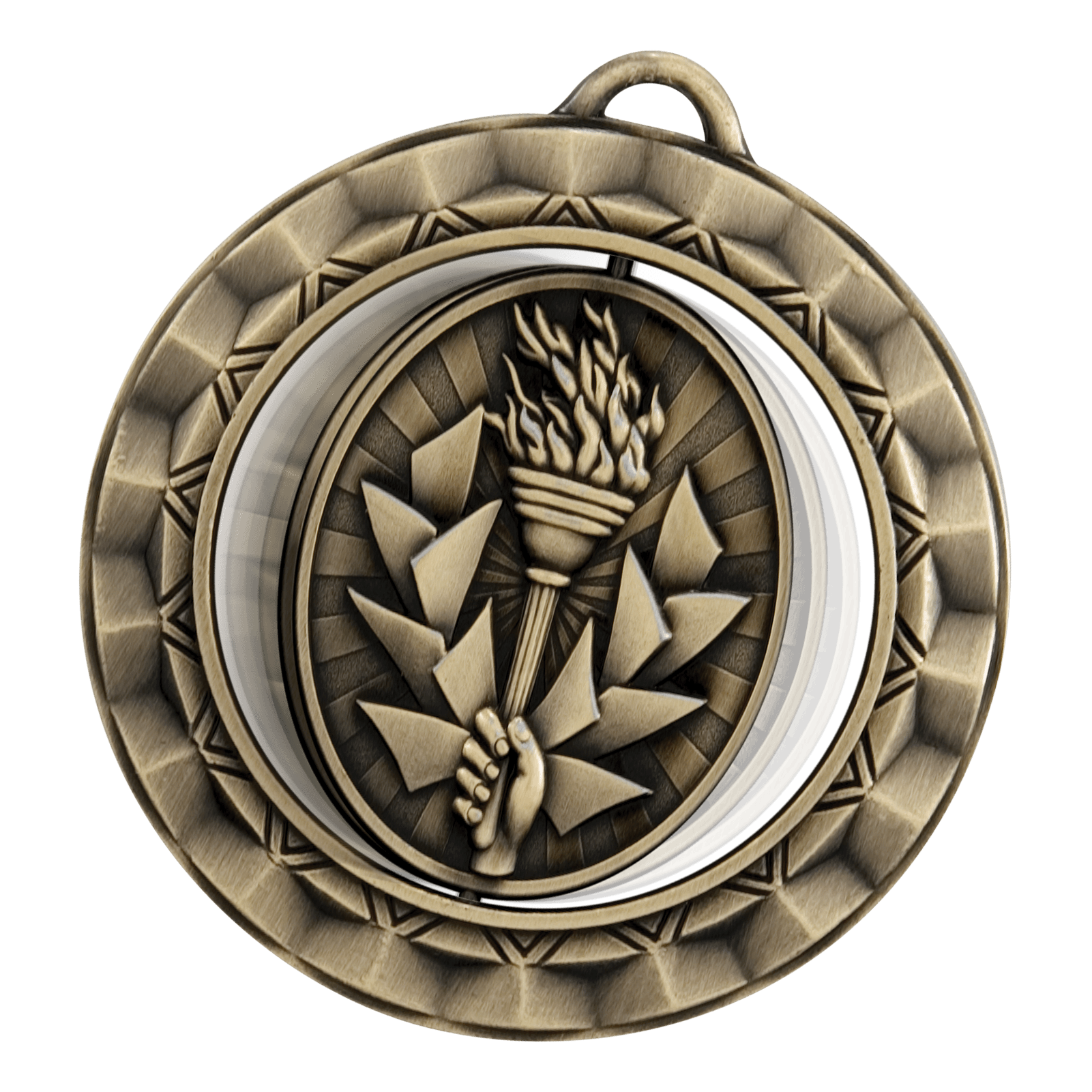 Ripple Spinner Victory Themed Medal - victory themed medal | Gold ...