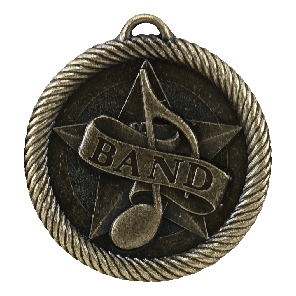 Rope Wreath Series Band Themed Medal