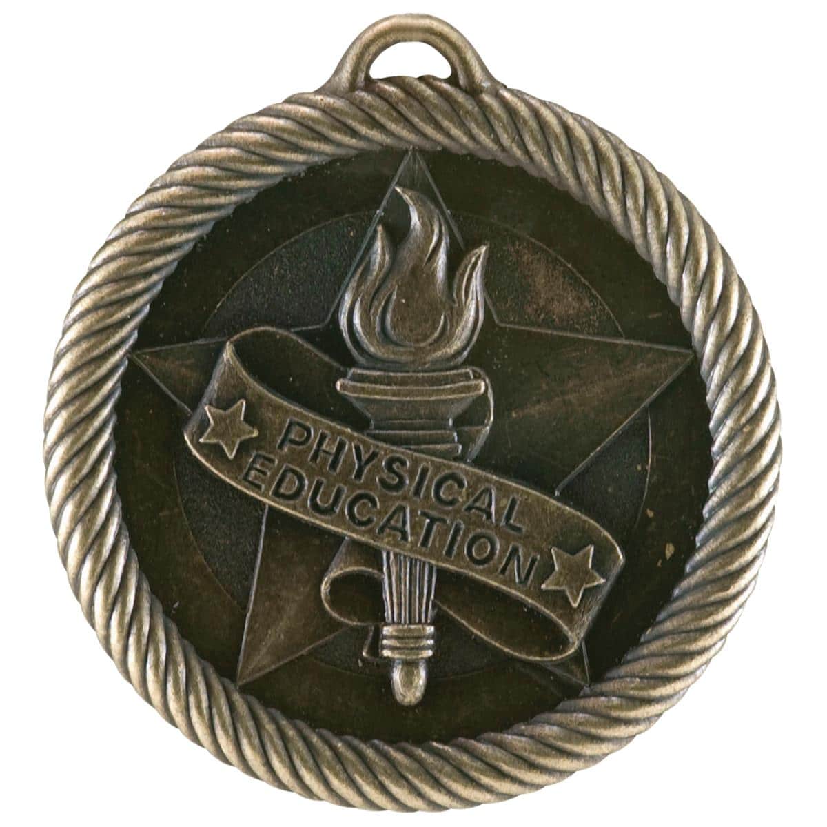 Rope Wreath Series Physical Education Themed Medal