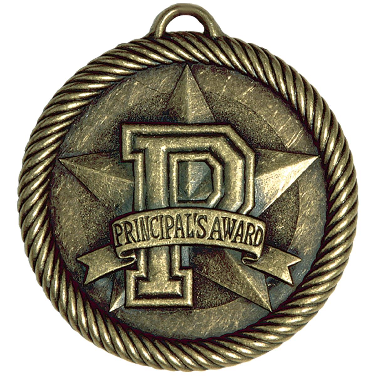 Rope Wreath Series Principal's Award Themed Medal