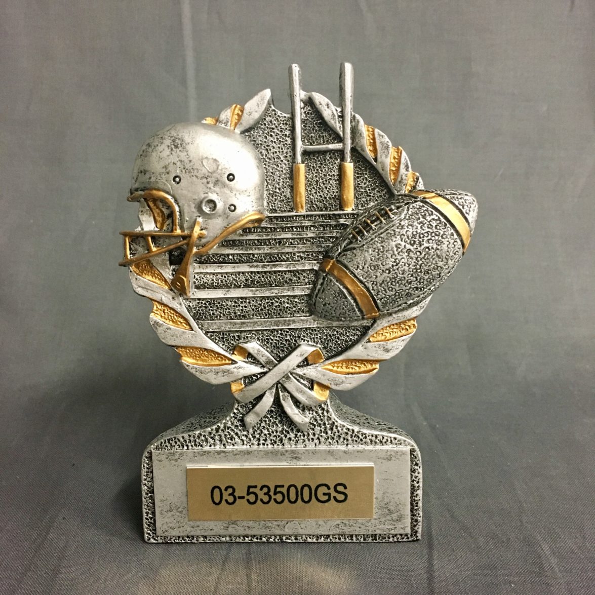 Sport Wreath Series Football Resin Trophy