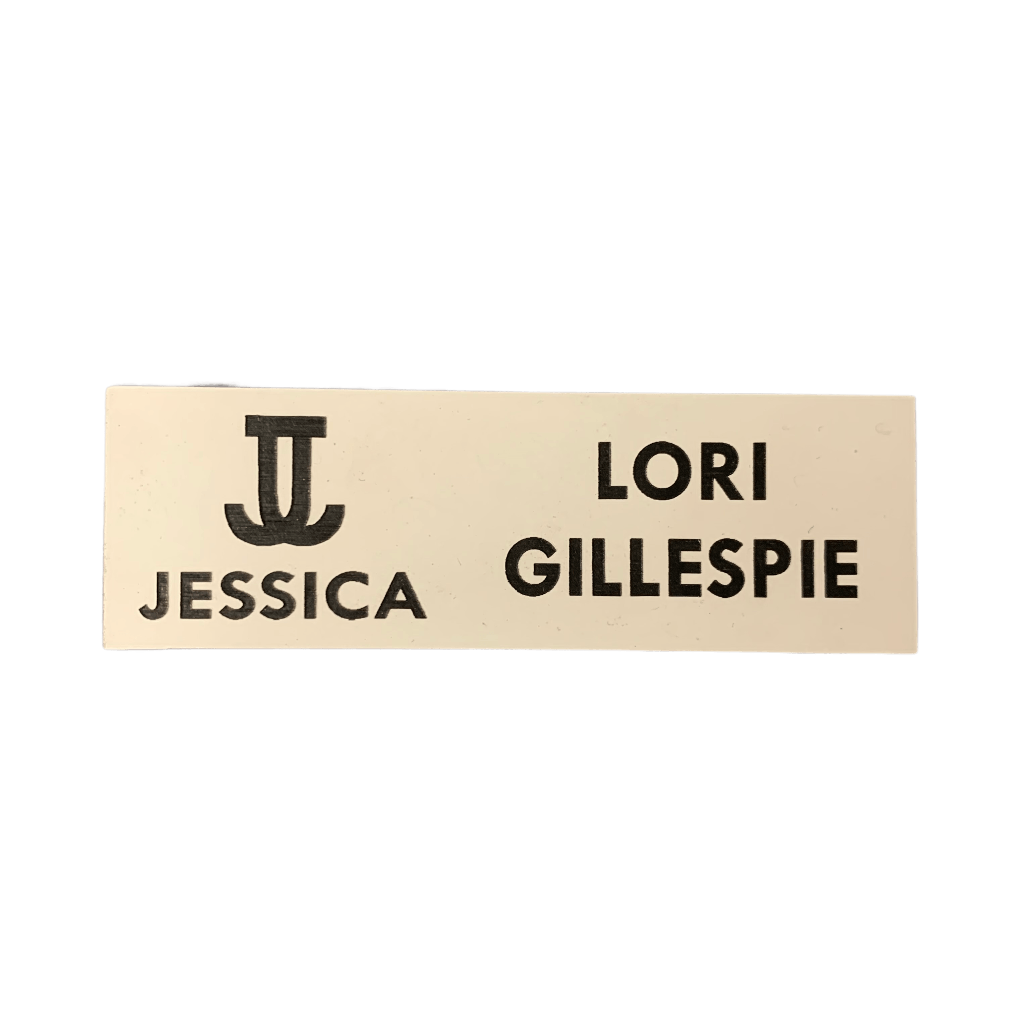 Standard Plastic Laser Name Badges