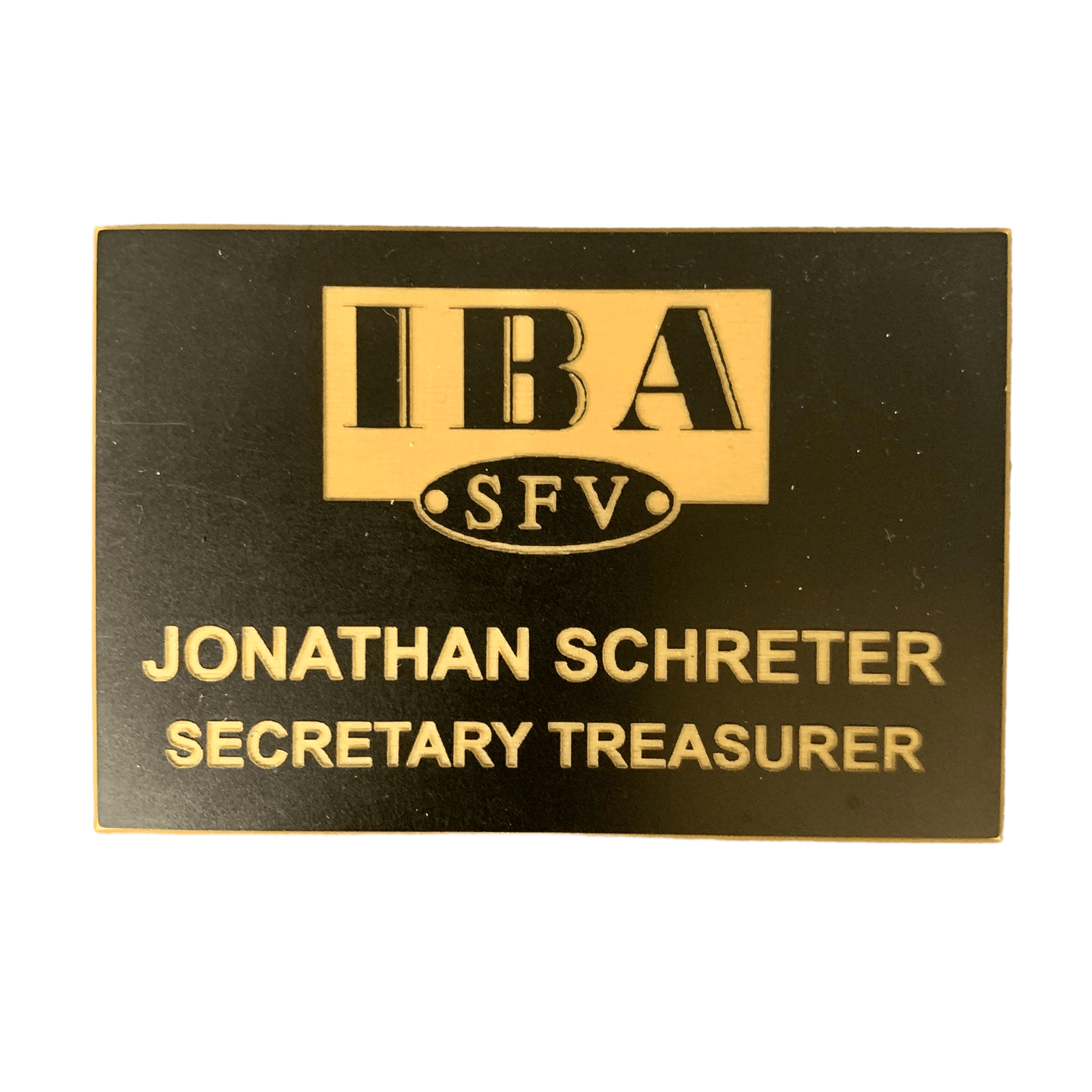 Standard Plastic Laser Name Badges