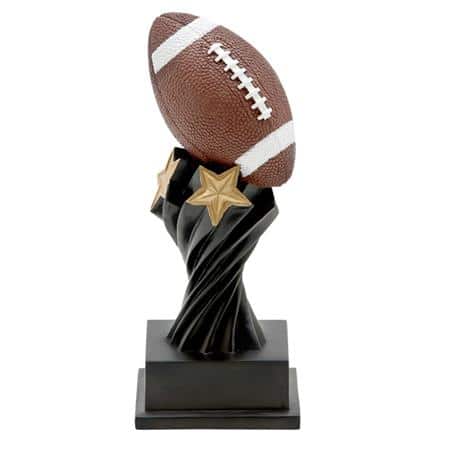 Tempest Series Football Resin Trophy